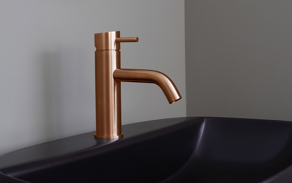 Single hole tap - PVD copper | Qtoo collection | d line