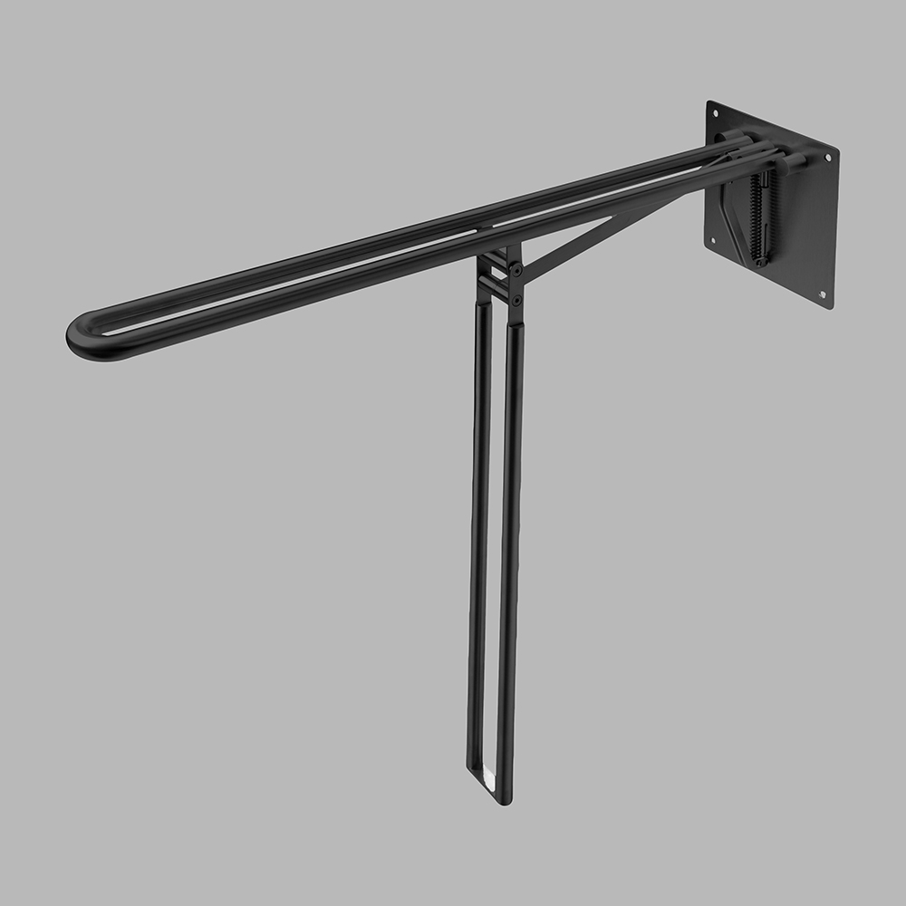 Drop down grab rail f/ barrier-free - PVD black | Knud Holscher ...